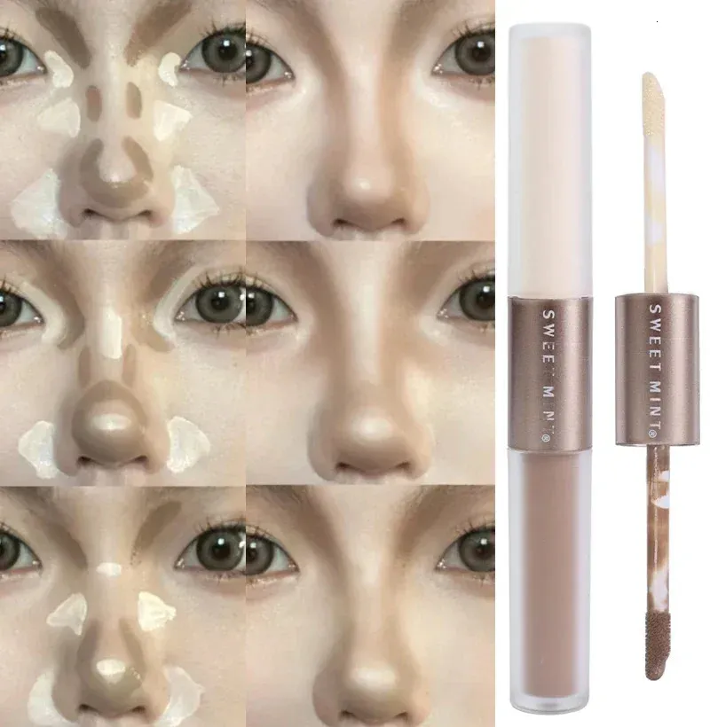 2-in-1 Contour Bronzer & Highlighter Stick: Sculpt, Define & Brighten ...