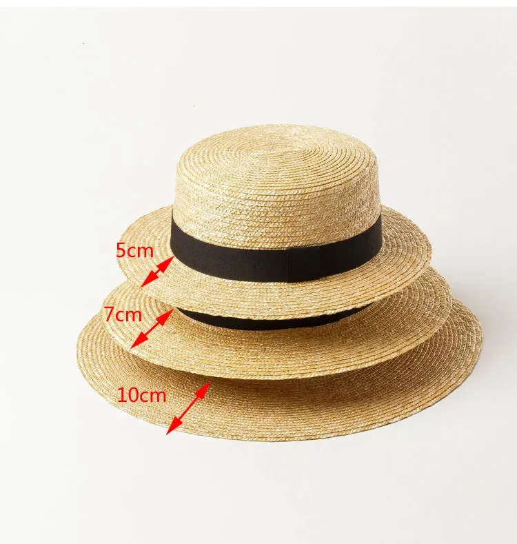 Fashion Summer Women's Wide Brim Natural Straw Hat Chapeau, Female Sun ...