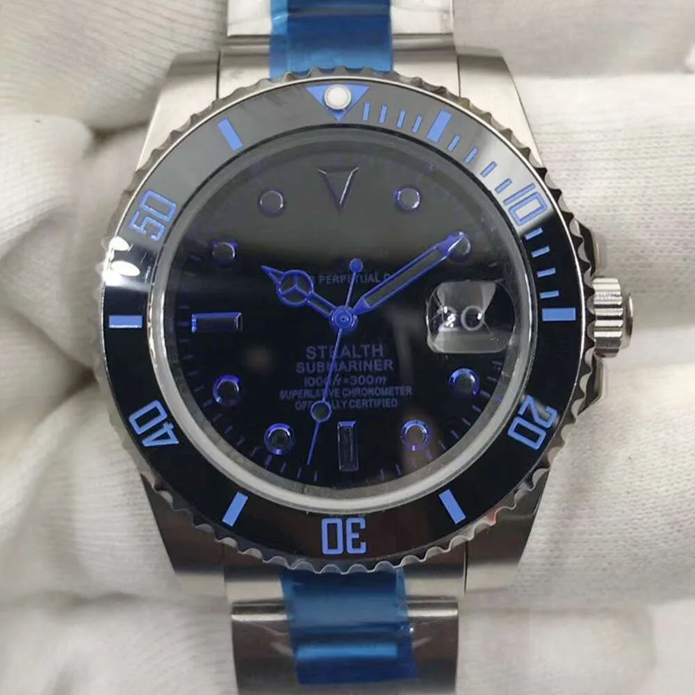 Lao Jia Lan Shui Gui Fully Automatic Mechanical Mens Watch QS091 From ...