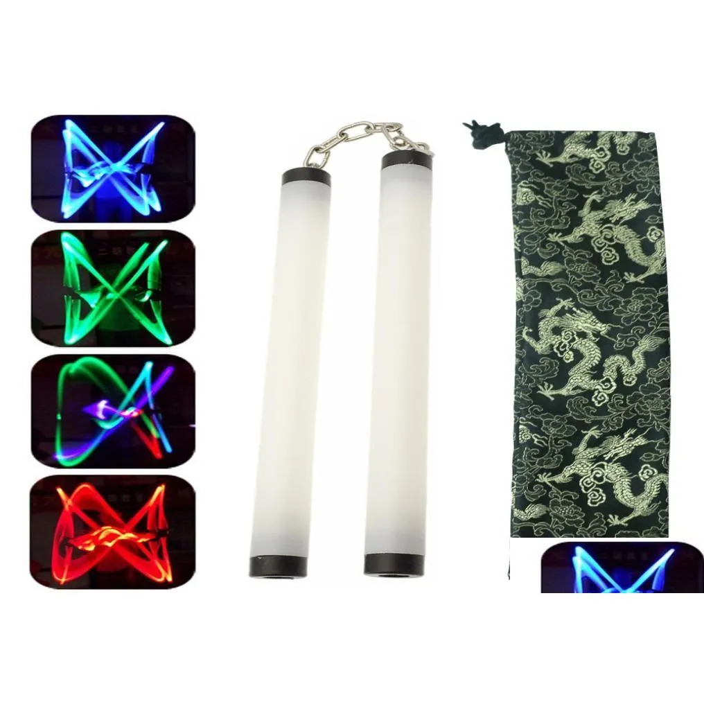 DHgate.com:LED Light Up Nunchakus - Glowing Nunchucks for Martial Arts ...