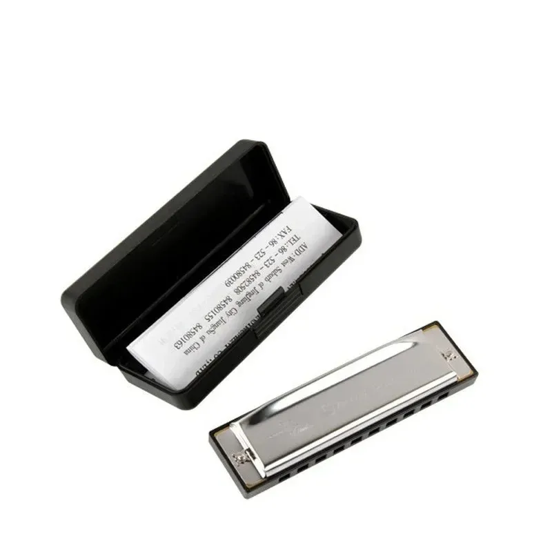 Silver Swan Harmonica - C Key, 10 Holes - Blues, Rock, Jazz & Folk ...