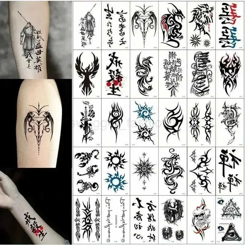 Totem Temporary Tattoos Stickers For Men Women Adult Eye Eagle Small ...