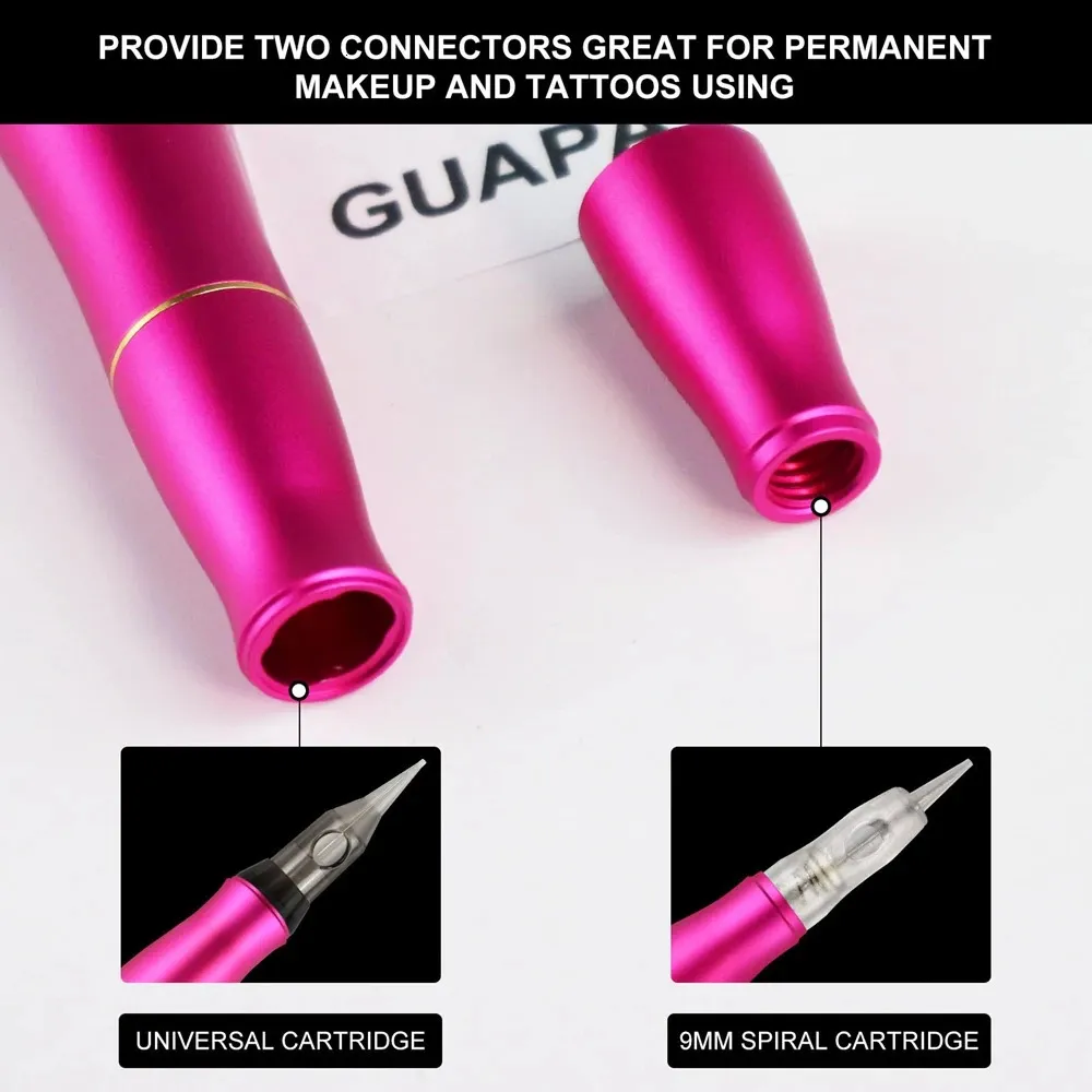 Premium Rotary Wireless Tattoo Machine Eyebrow Permanent Makeup Pen ...