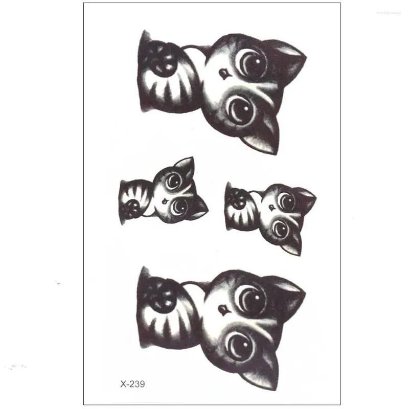 Waterproof Temporary Animal Tattoos Set Of 5 Small Art Tattoo Designs ...