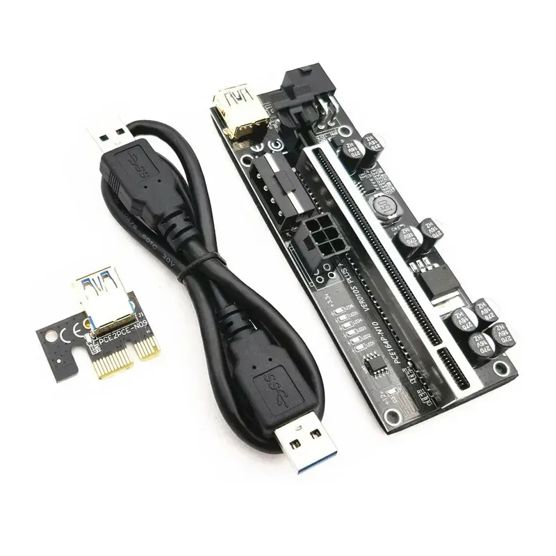 PCIE VER010S PLUS Riser GPU Module Extension Cable With 16x M2 Sata ...