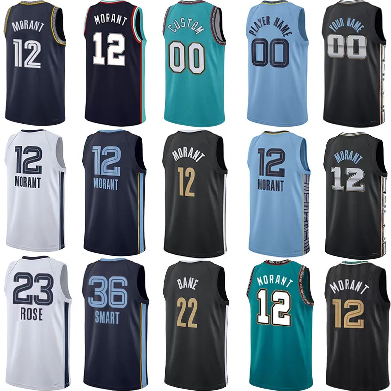 Mem Grizzliess Custom Basketball Singlets Featuring Ja Morant, Zach ...