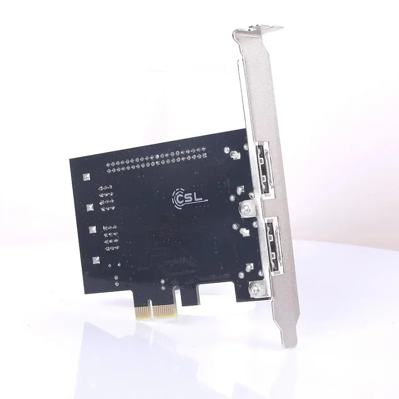 2024 SATA IDE PCI E Pc Adapter Card With ESATA X2 Combo Converter And ...