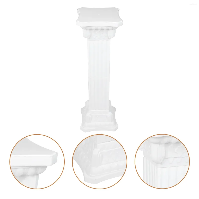 Roman Column White Pillar Candle Vase Holder For Wedding Party Supplies ...