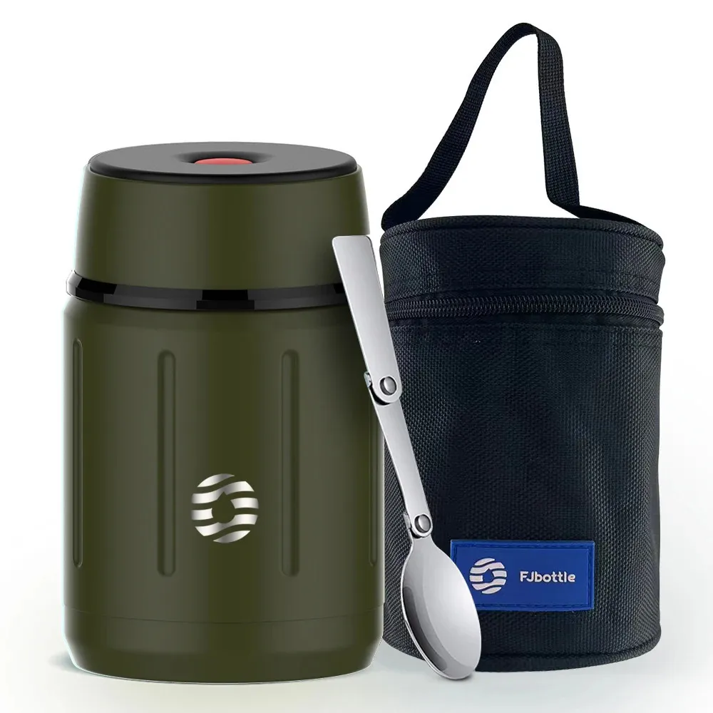 Premium Insulated Lunch Box - 750ML Stainless Steel Food Thermos with ...