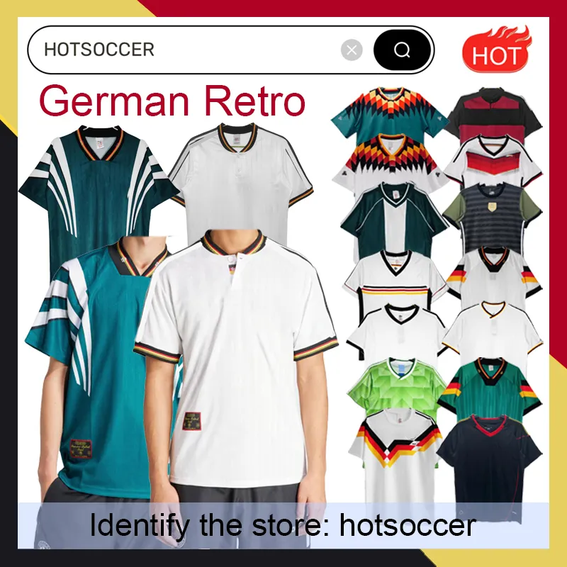 Retro Germany Soccer Jersey | 1990 1998 1988 1996... From Hotsoccer ...