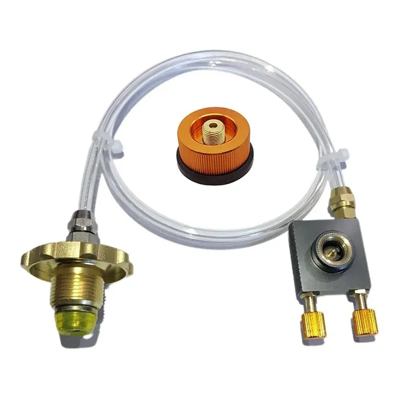 Propane Tank Adapter for Camping Stoves: Refill Gas with Pressure ...