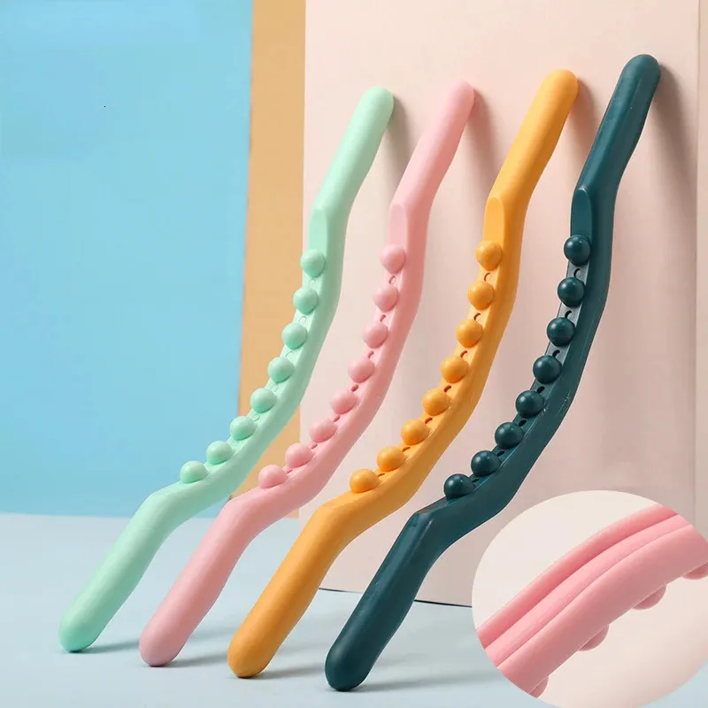Premium Whole Body Massage Stick - 8 Bead Rolling Tool for Back & Neck ...