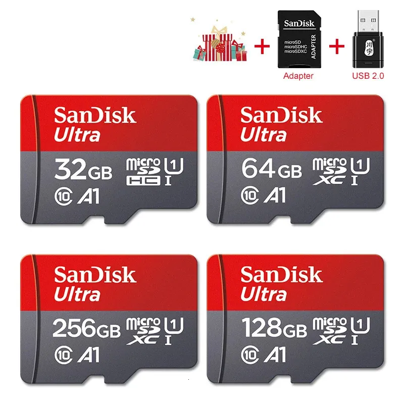 High Speed Micro SD Card With Adapter Ideal For Smartphones, Cameras ...