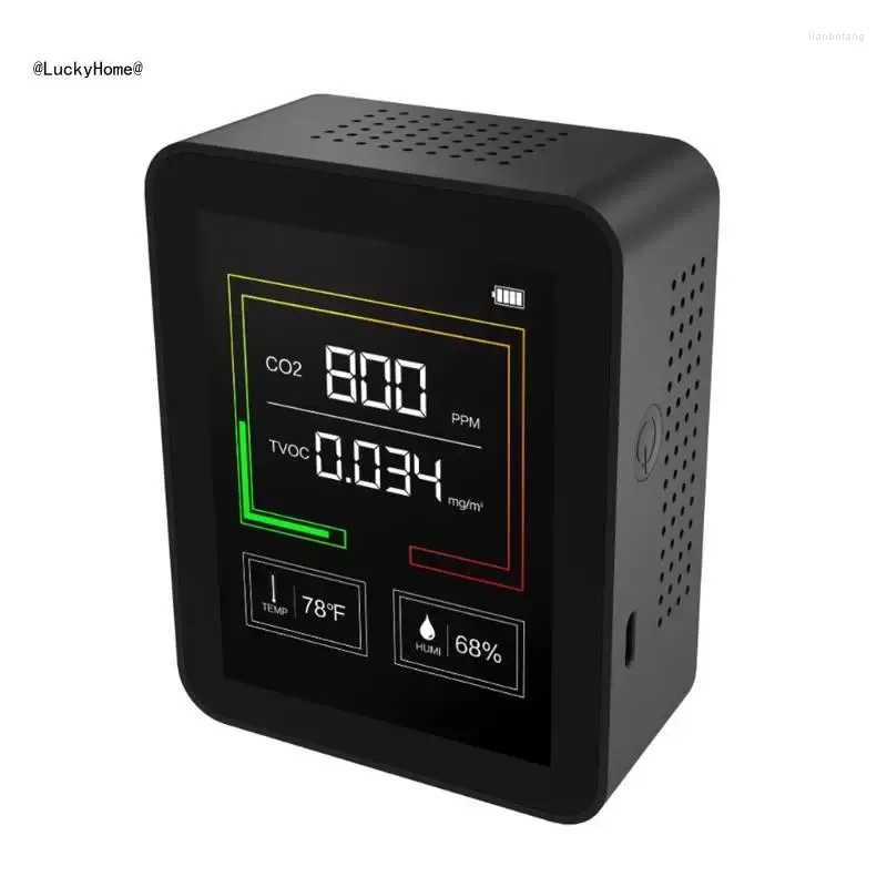 Wholesale Handheld CO2 Temperature And Humidity Wall Detector With 11UA ...