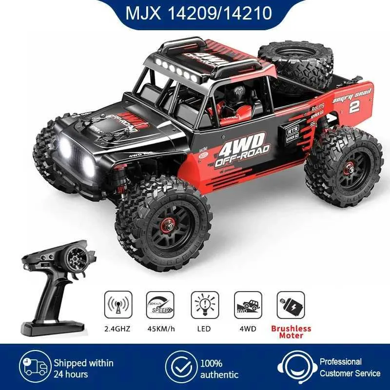 Brushless RC Car Remote Control 4x4 Monster Truck, High Speed Off Road ...