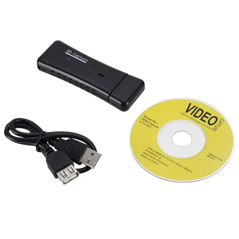 USB 2.0 Record Capture discovery card for PC, DV, Camcorder, VCR/DVD ...