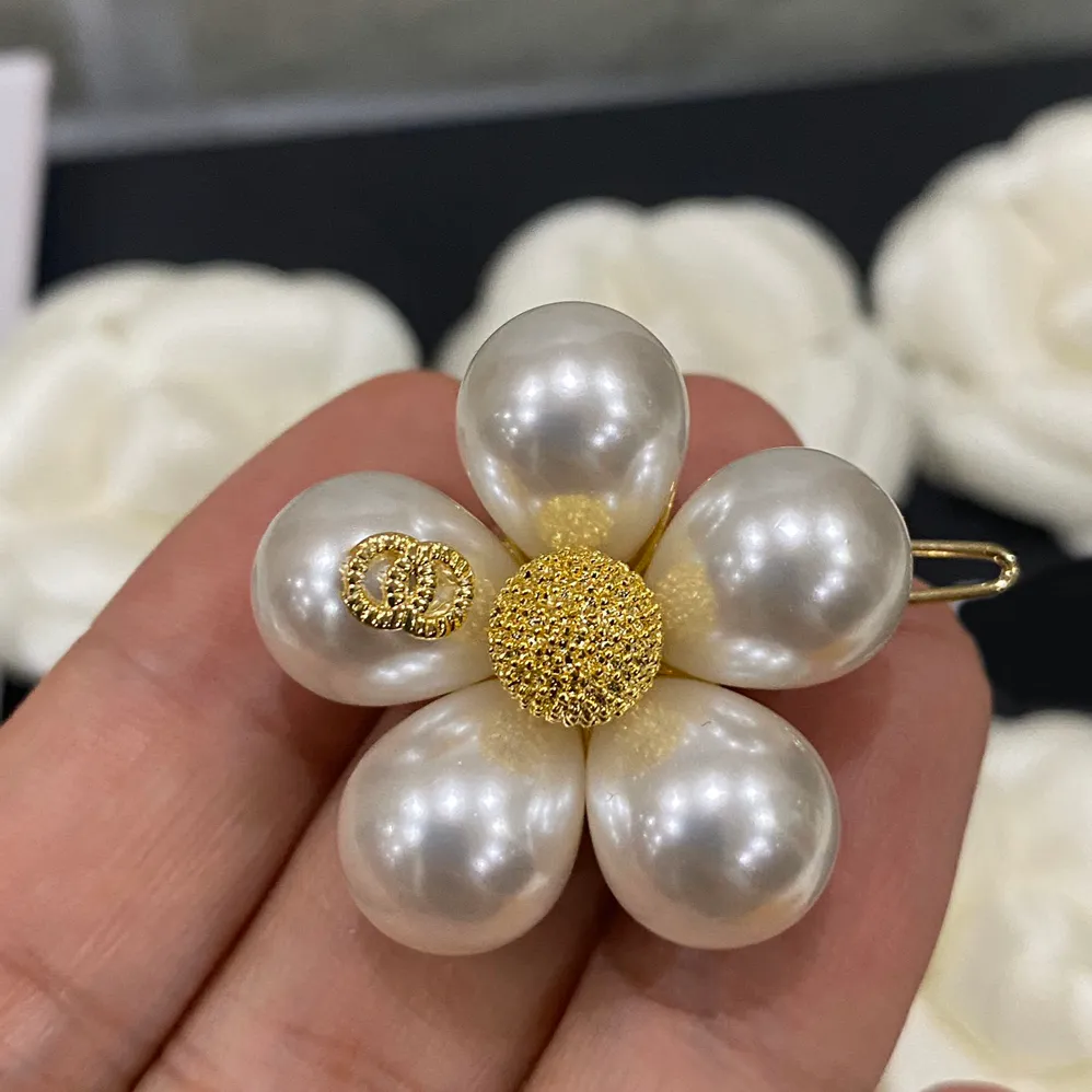 Designer Brass Hair Clips: Famous Women Brand, Letter Steel Seal ...