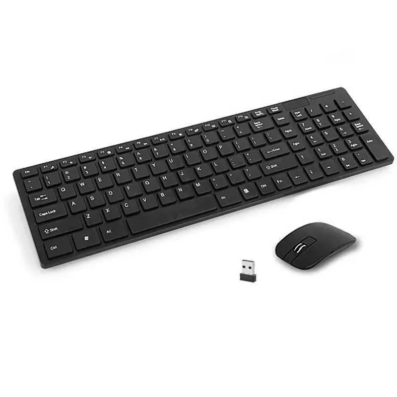 Ultra Slim Wireless Keyboard and Mouse Combo: Enhanced Comfort ...