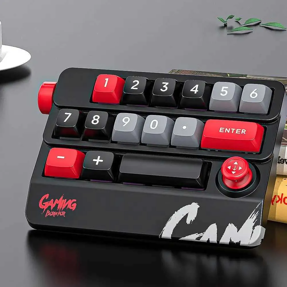 K809 Mechanical Keyboard 19 Key Programmable Macro Keypad For Custom ...