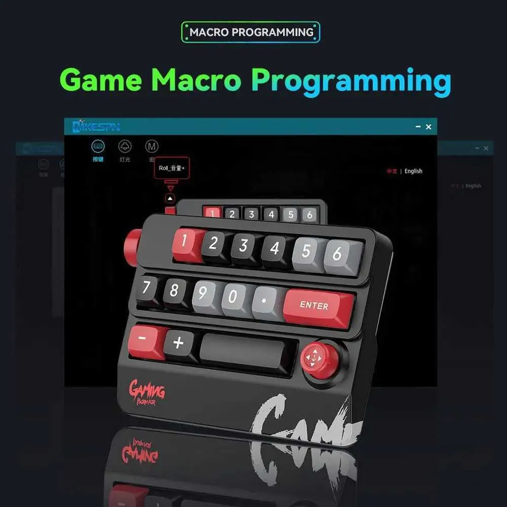 Customizable 19-Key Macro Mini Keypad: Enhance Gaming & Productivity ...