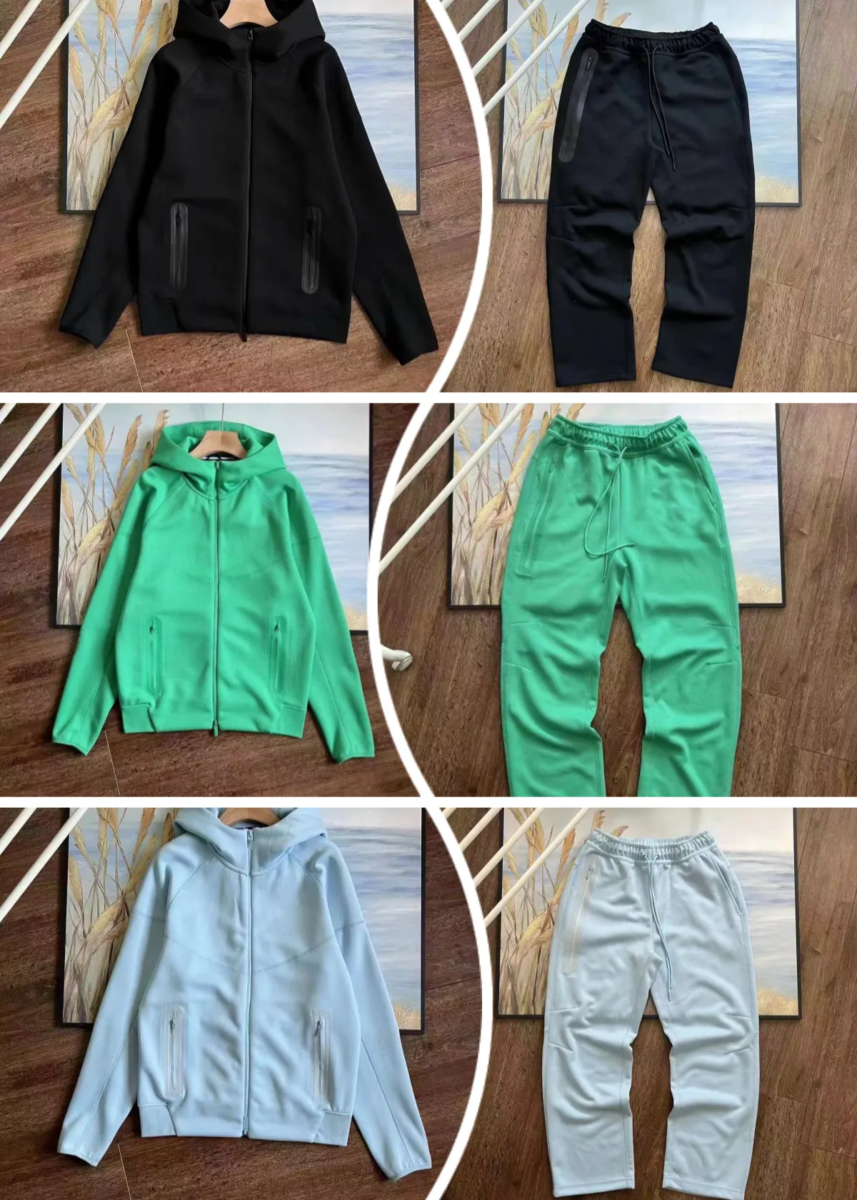 Nocta Tech Fleece Tracksuit Set 24 Hoodie Top And Tech Fleece Pants For ...