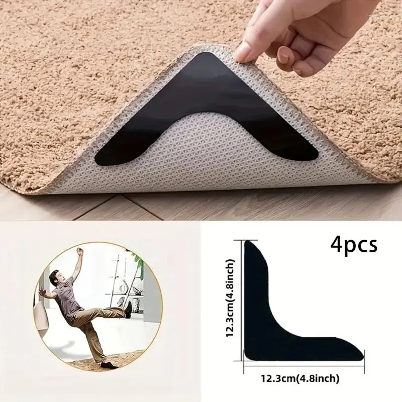 DHgate.com:Washable Anti-Slip Triangle Bath Mat Set (4-Pack) - Reusable ...