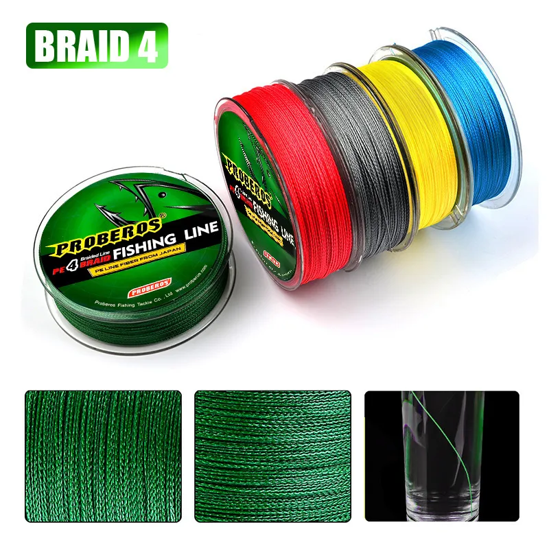 4 Ipliklerini/137M Braid Line Winter Fishing Super Strong Braided Silk ...