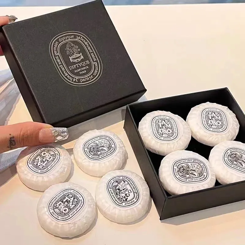 8-Piece Rose Scented Fragrance Soap Set - Ideal for Home, Wardrobe ...