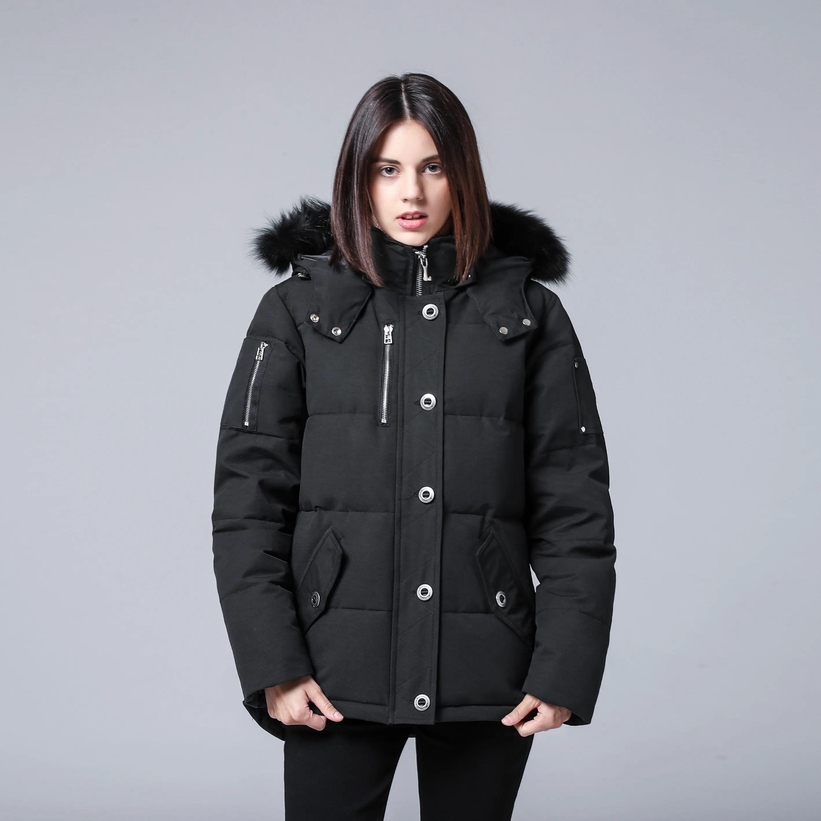 Women's Winter Down Parka: High Quality Insulated Jacket, Windproof ...