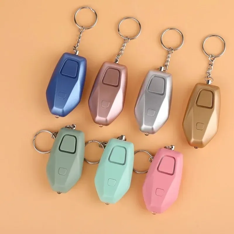 130dB Personal Safety Alarm Keychain - Rechargeable Emergency Alert for ...