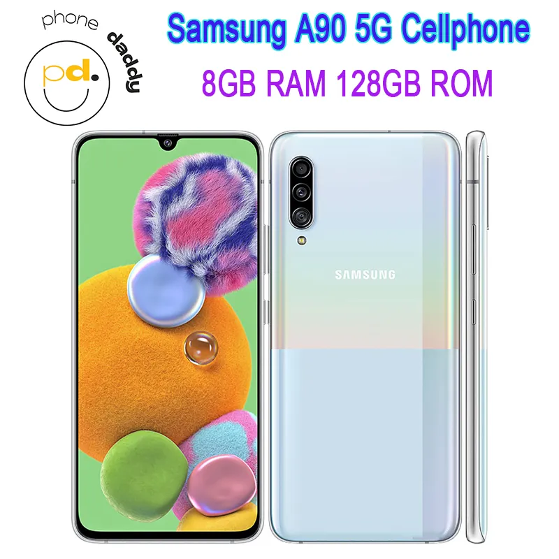 Samsung A90 Unlocked 5G Realme Cellphone Price With 6.7'' Display, 8GB RAM, 128GB ROM, Octa Core ...