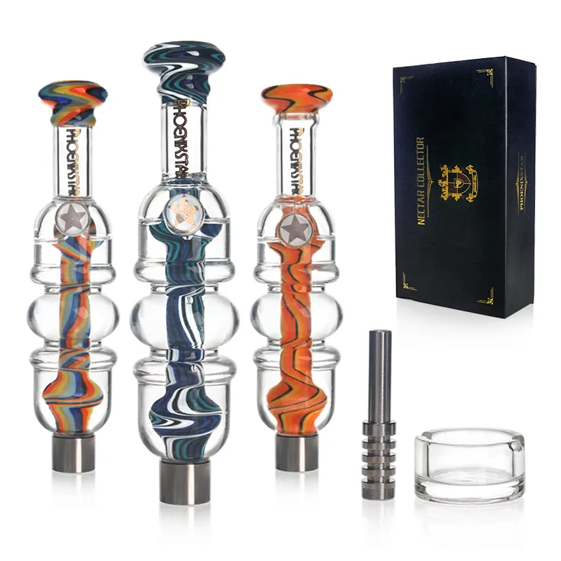 Phoenixstar Portable Nectar Collector Kit With Glass Man Bubbler ...