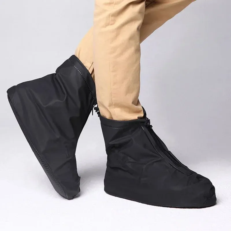 Reusable PVC Shoe Covers: Waterproof & Non-Slip for Rain, Flats & Boots ...