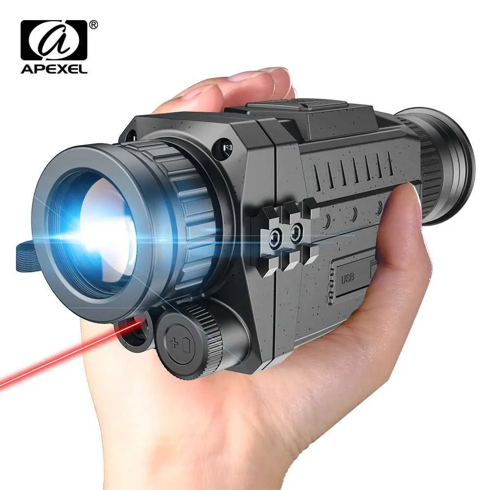APEXEL Professional Digital Night Vision Seben Night Vision Monocular ...