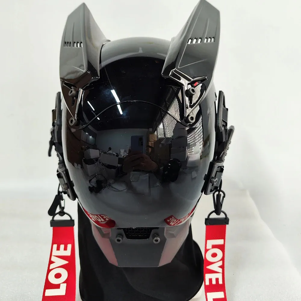 Cyberpunk Mask Helmet Cosplay: Functional Wind Technology Full Face ...