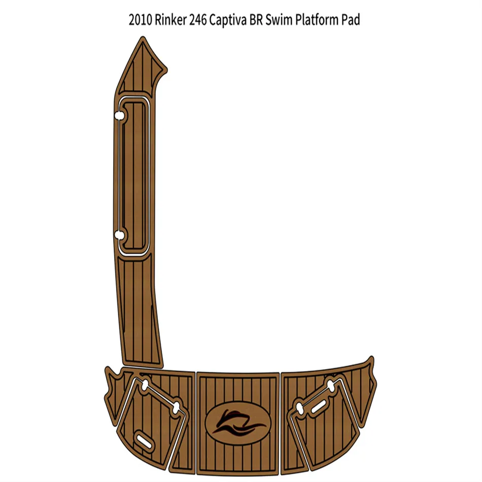 DHgate.com:2010 Rinker 246 Captiva BR Swim Platform Boat EVA Foam Teak ...