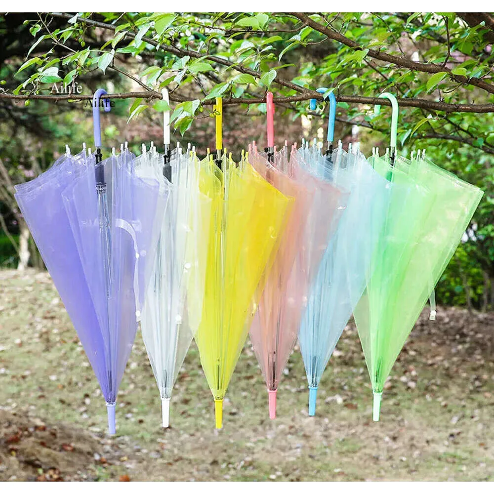 Clear Dome Bubble Umbrella: Transparent Rain & Sun Protection - Long ...