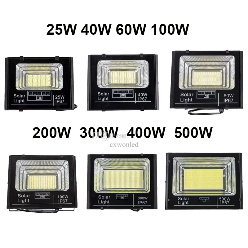 DHgate.com:Solar-Powered LED Floodlight with Remote Control | 6V ...