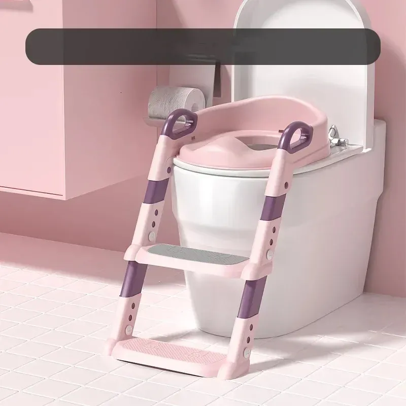 Foldable Children's Toilet Step Stool - Safe Potty Training, Anti-Slip ...