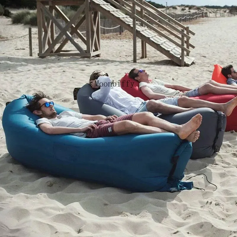 Quick Inflation Foldable Inflatable Lounger For Lazy Outdoor Relaxation ...