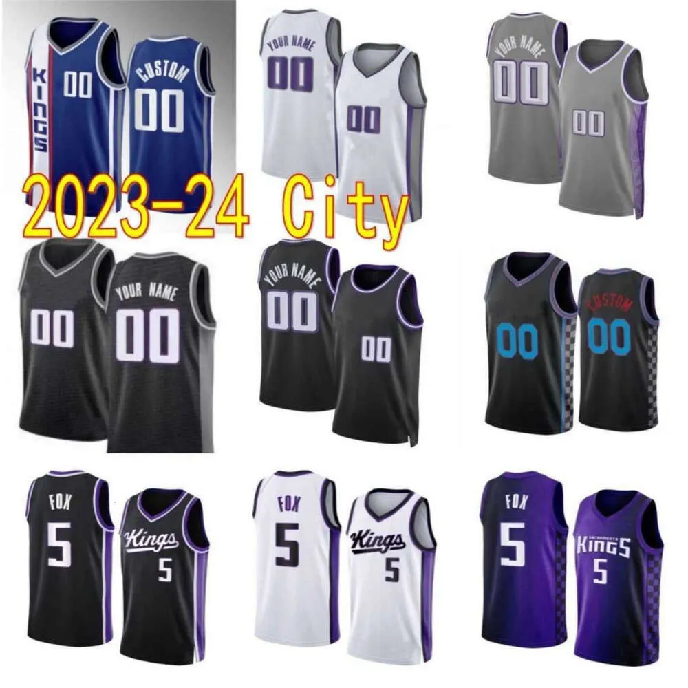 2024 City Alleson Basketball Uniforms Featuring De'Aaron Fox, Domantas ...