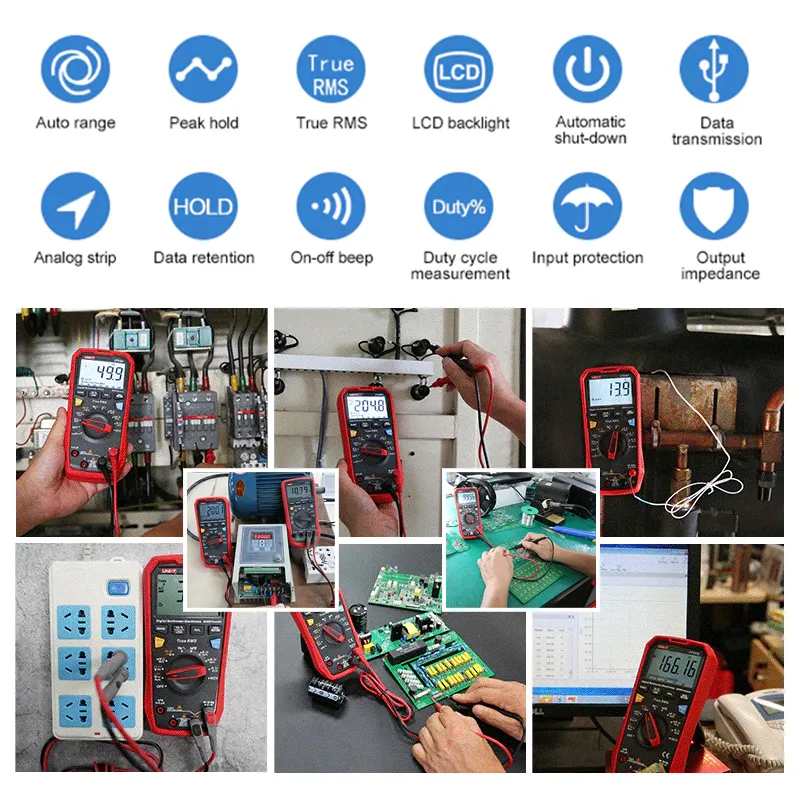 Wholesale Professional Smartphone Multimeter Analog Digital Electrical ...