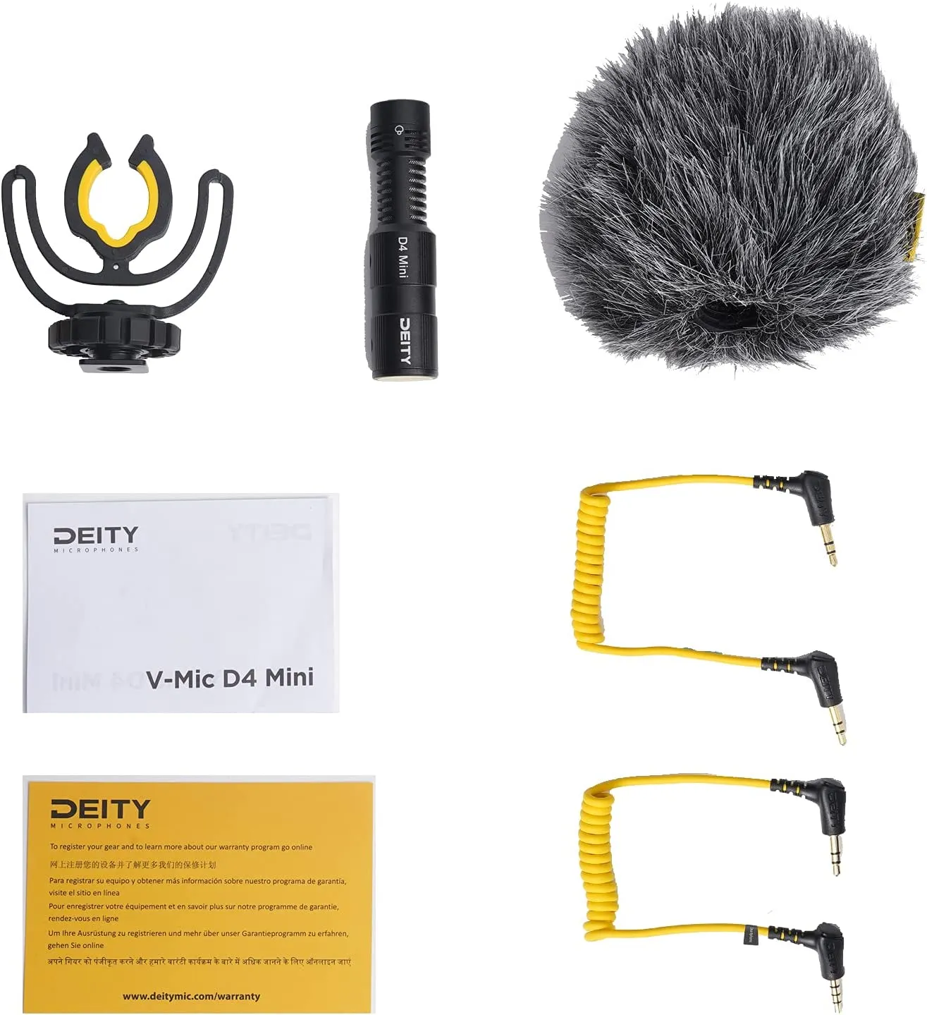 Deity V-Mic D4 Mini Video Microphone for Sharper Image 10 Mach X Drone ...