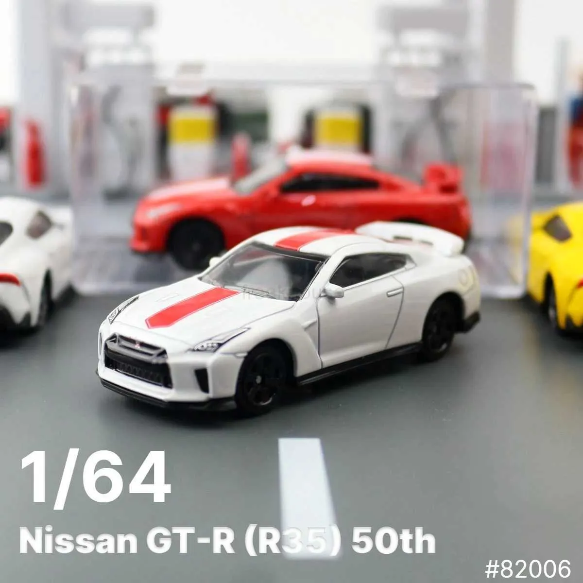 1/64 Scale Nissan GT R GTR R35 Toy Car Diecast Metal Miniature Model ...