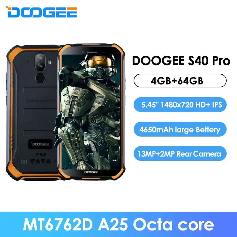 Suministro Al Por Mayor Teléfono Inteligente Resistente: Doogee S40 Pro 4GB+64GB, Batería De ...