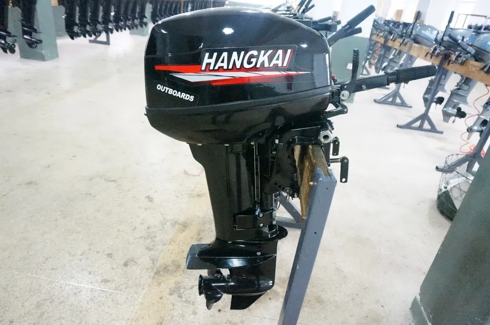 DHgate.com:Portable 9.8HP/12HP 2-Cylinder Gasoline Outboard Engine ...