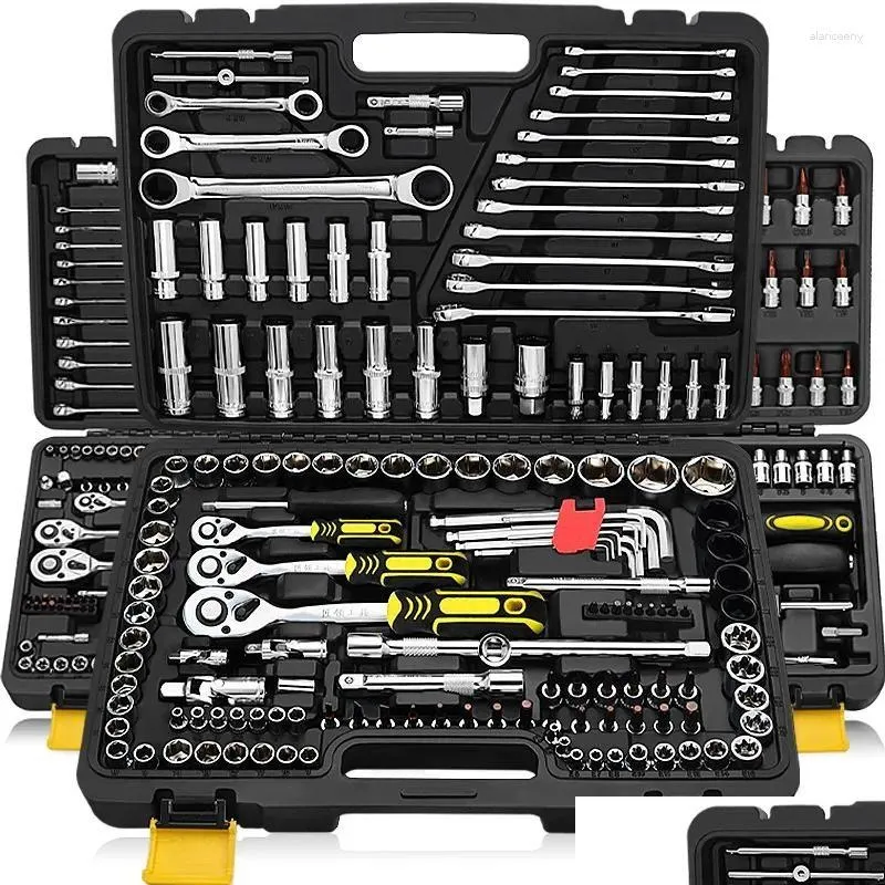 DHgate.com:46Pcs Professional Socket Ratchet Car Repair Hand Tool Set ...