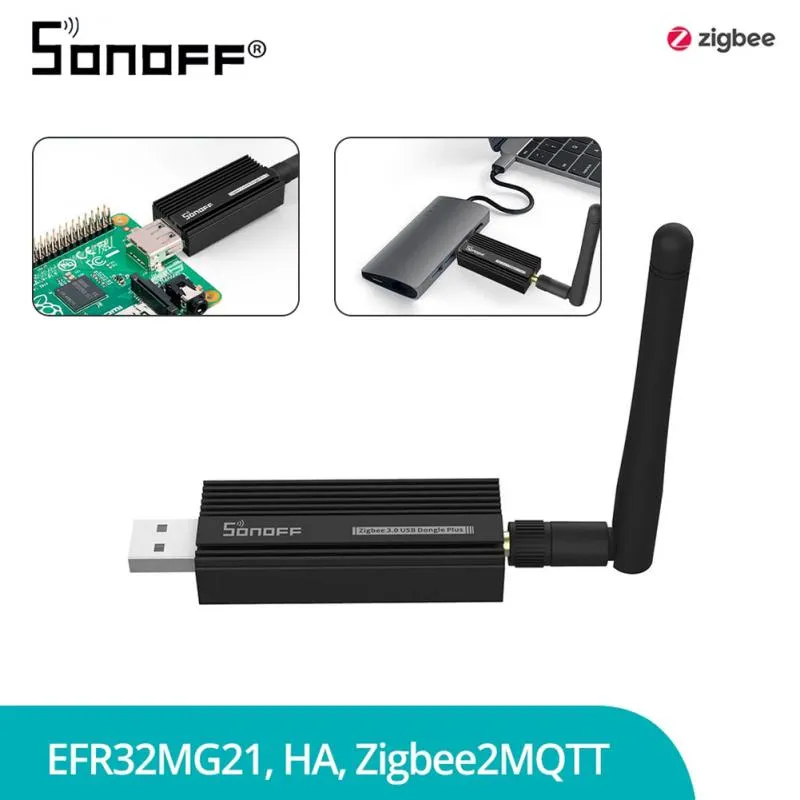 SONOFF ZigBee 3.0 USB Dongle Plus Smart ZB Dongle E Esp32 Gateway For Home Assistant With ZHA ...