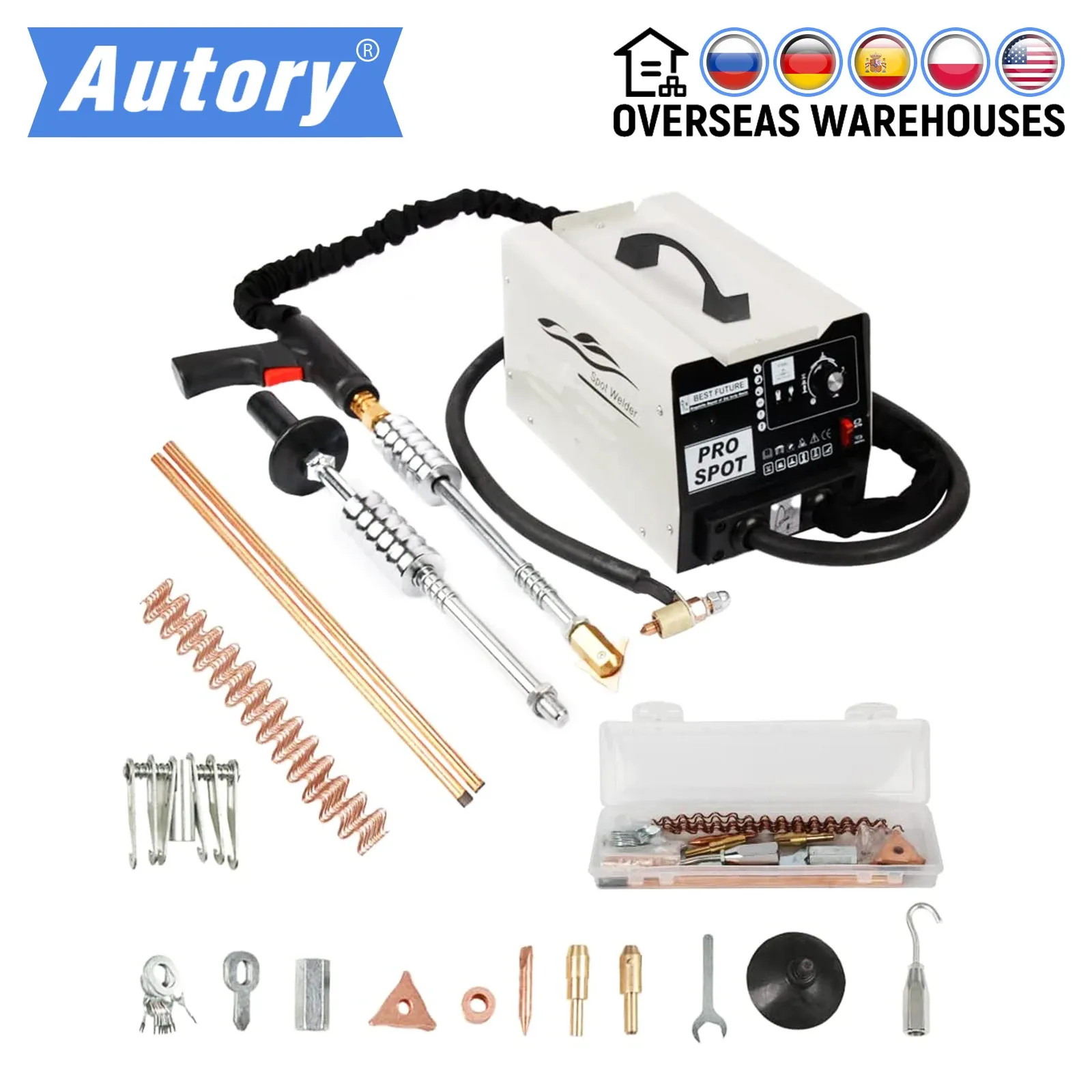 DHgate.com:3500A Powerful Car Dent Spot Welder - 5 Modes Auto Body ...