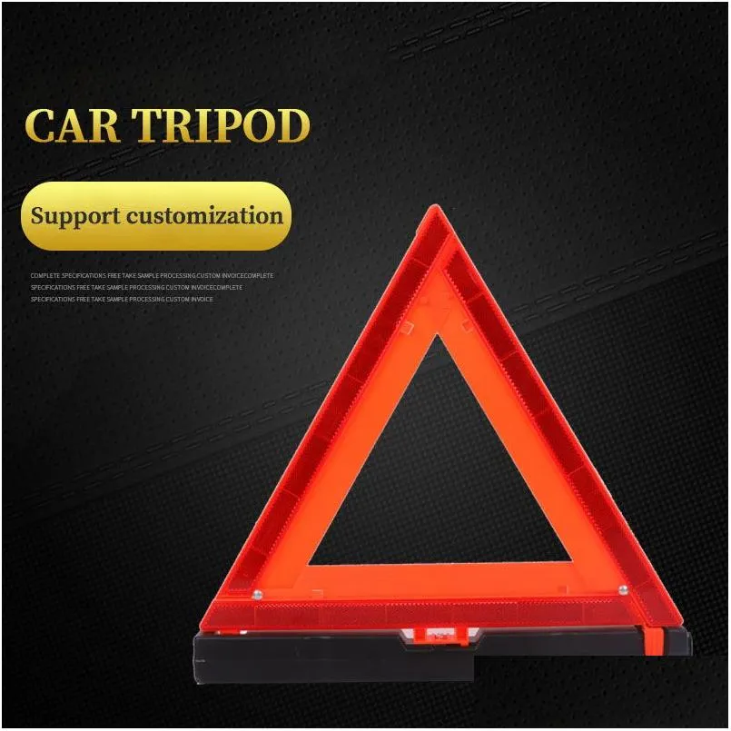 DHgate.com:2024 Portable 3-Pack Car Warning Triangle Kit - Reflective ...